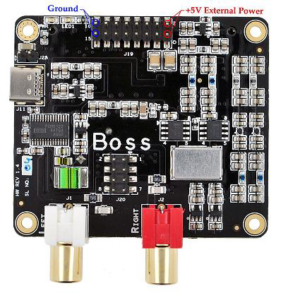 BOSS I2S DAC v 1.2